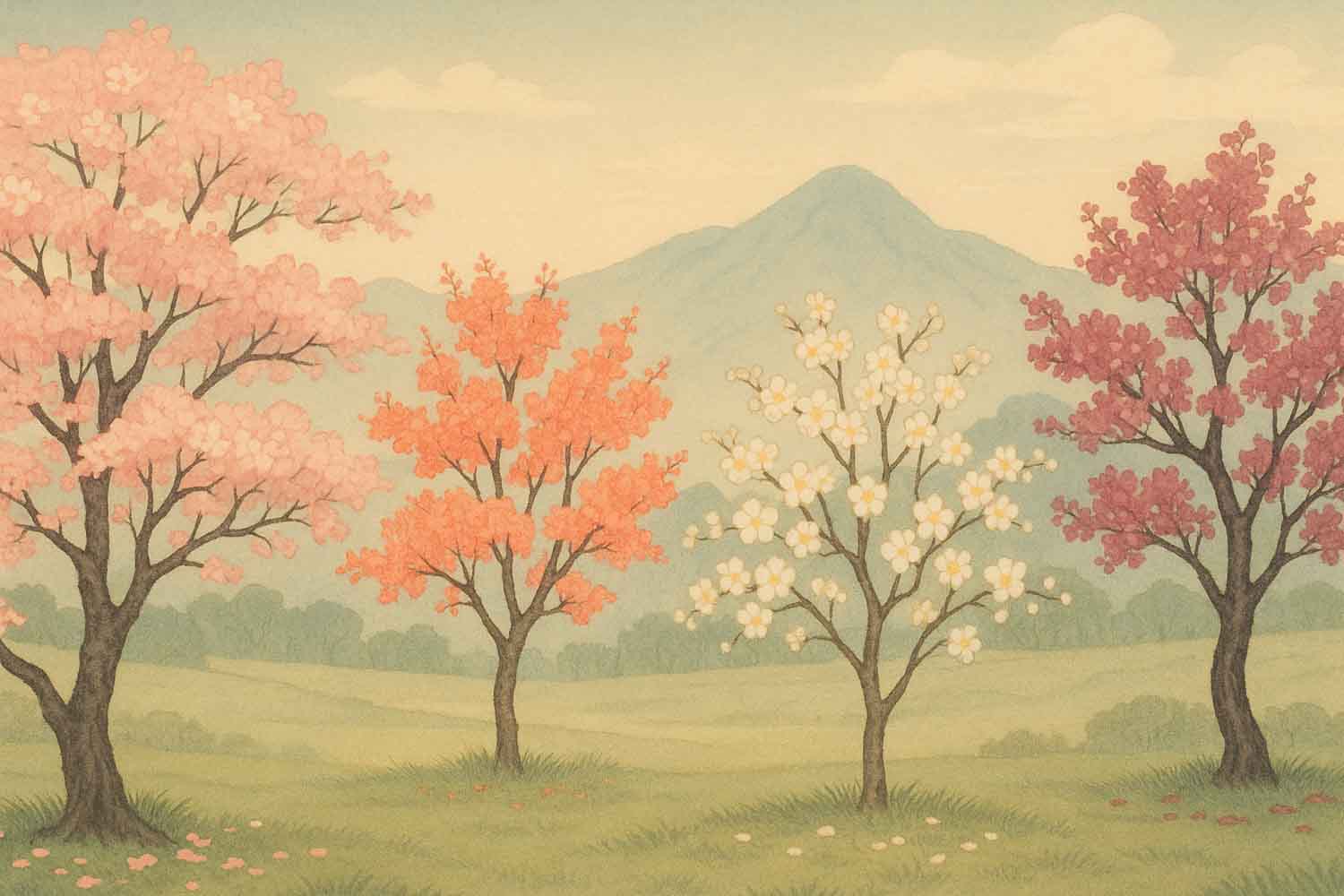 Oubaitori, le concept japonais qui bouleverse les calendriers et nous ...